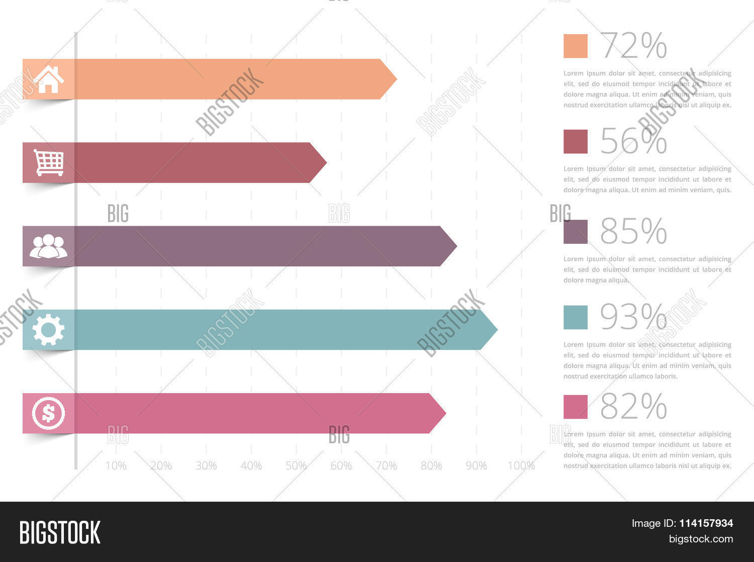 Bar Graph Vector Photo Free Trial Bigstock