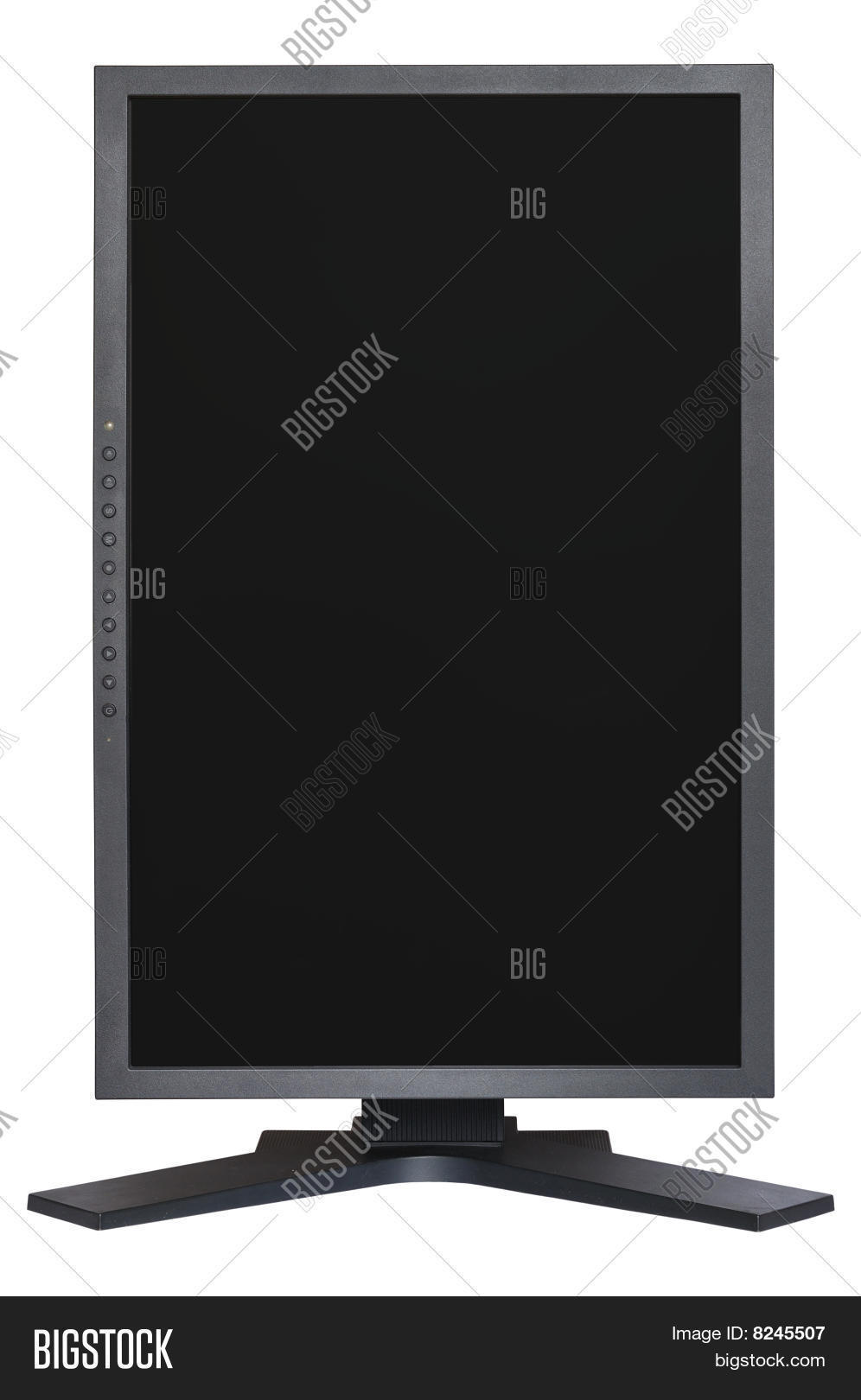Vertical Lcd Monitor Image & Photo | Bigstock