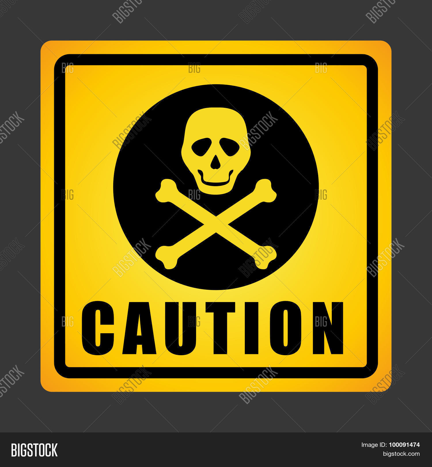 Warning Sign Design Vector & Photo (Free Trial) | Bigstock