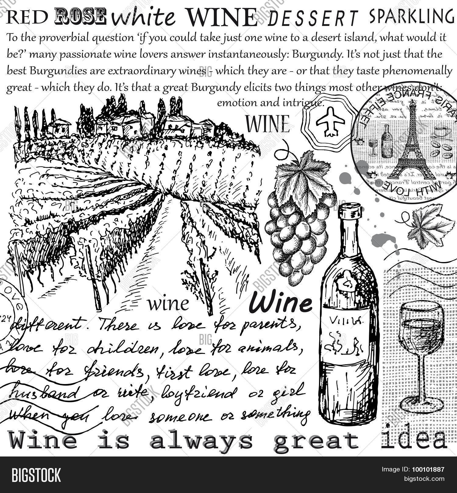 Vector based wine maps - needsseka