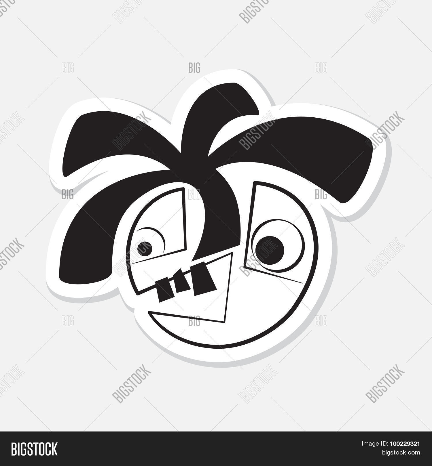 Cartoon Sticker - Vector & Photo (Free Trial) | Bigstock