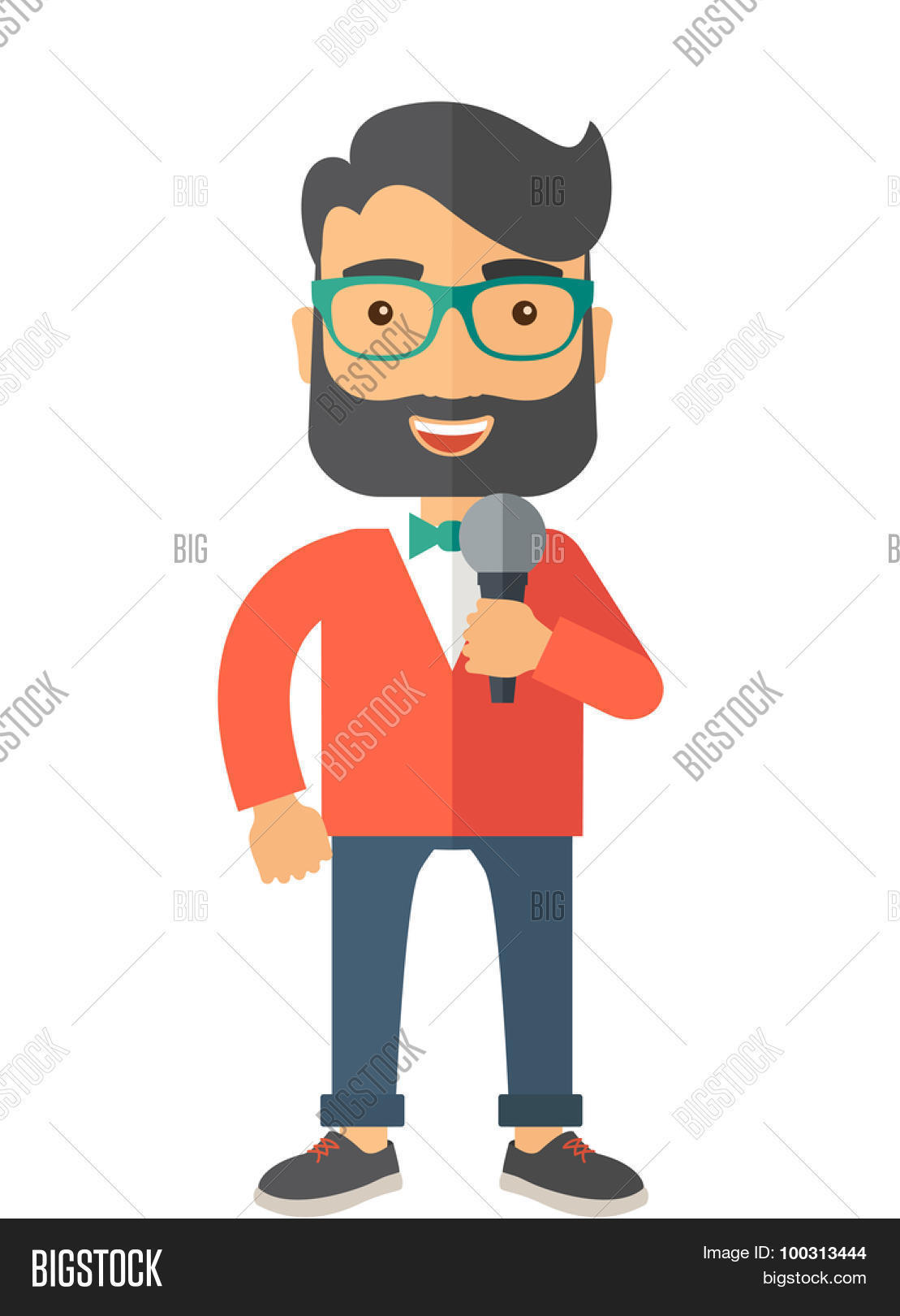 Broadcaster Vector & Photo (Free Trial) | Bigstock