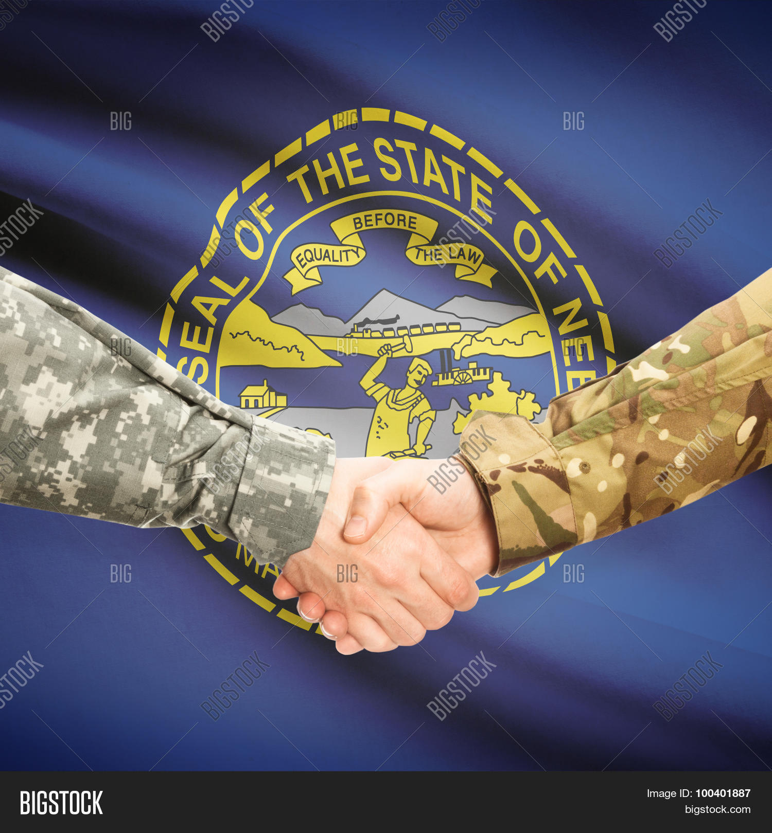 Military Handshake Us Image & Photo (Free Trial) | Bigstock