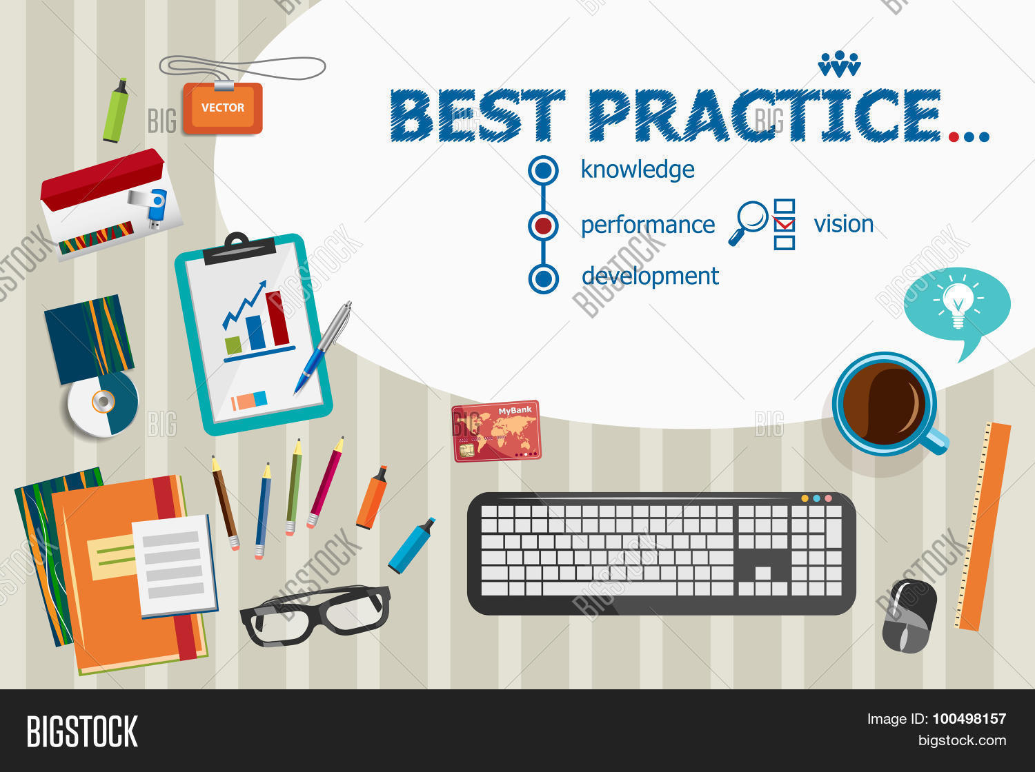 Best Practice Flat Vector & Photo (Free Trial) | Bigstock