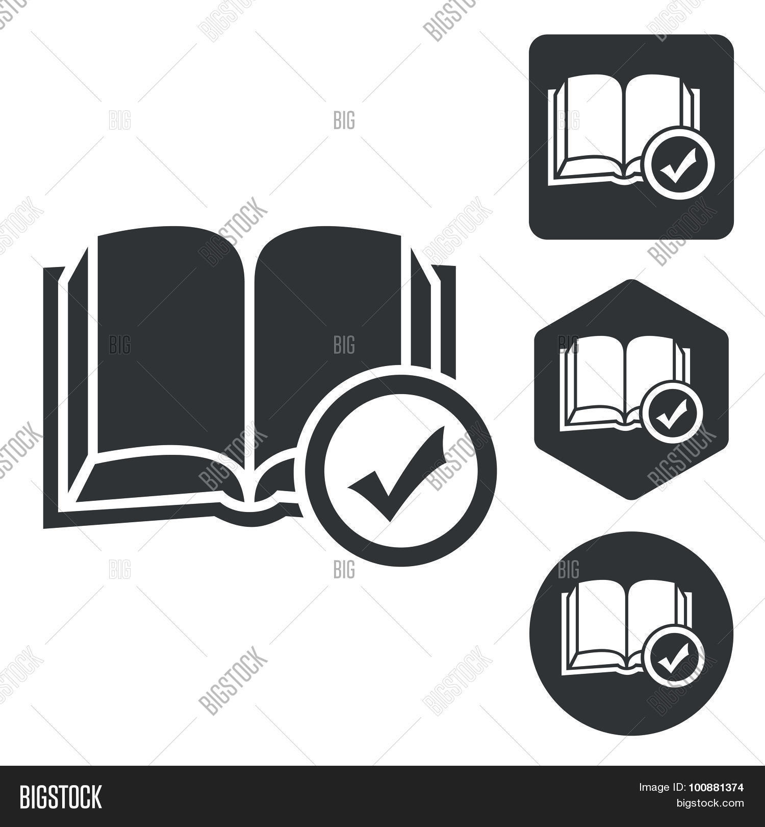 Select Book Icon Set Vector & Photo (Free Trial) | Bigstock