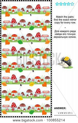 Visual Puzzle Rows Vector & Photo (Free Trial) | Bigstock