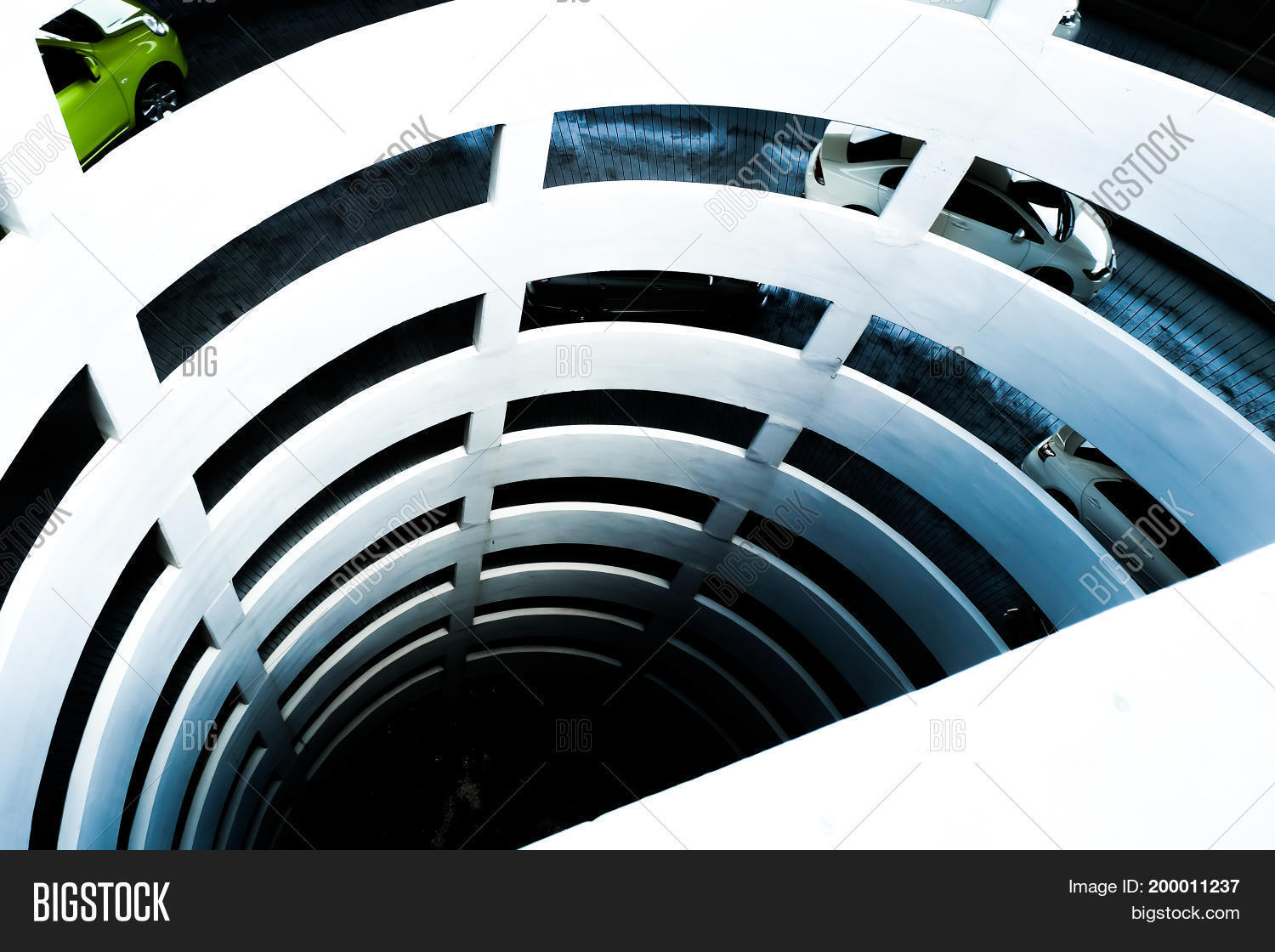 Circular Ramp Parking Image & Photo (Free Trial) | Bigstock