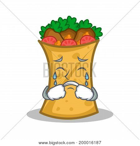 Crying Kebab Wrap Vector & Photo (Free Trial) | Bigstock