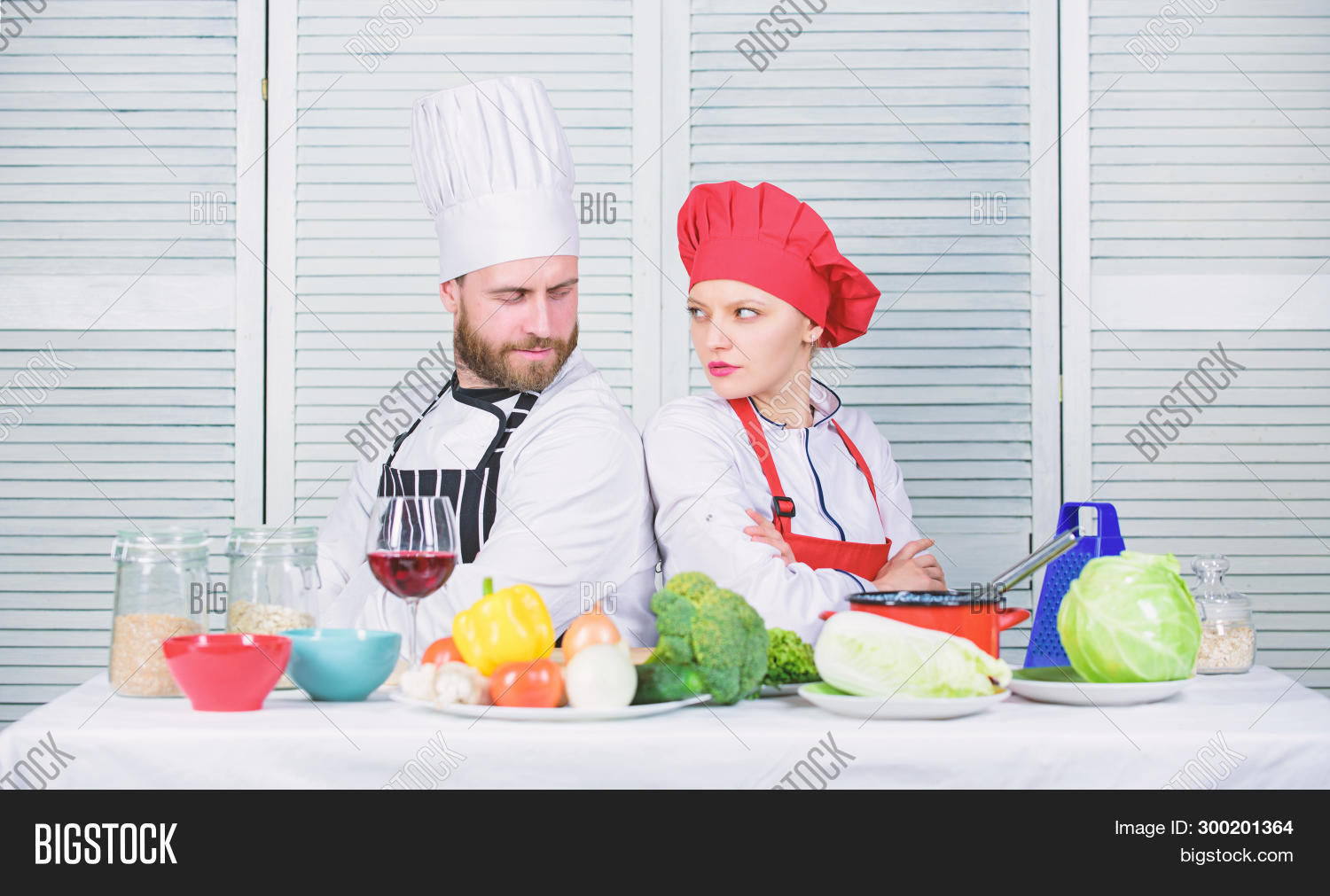 Culinary Battle Image & Photo (Free Trial) | Bigstock