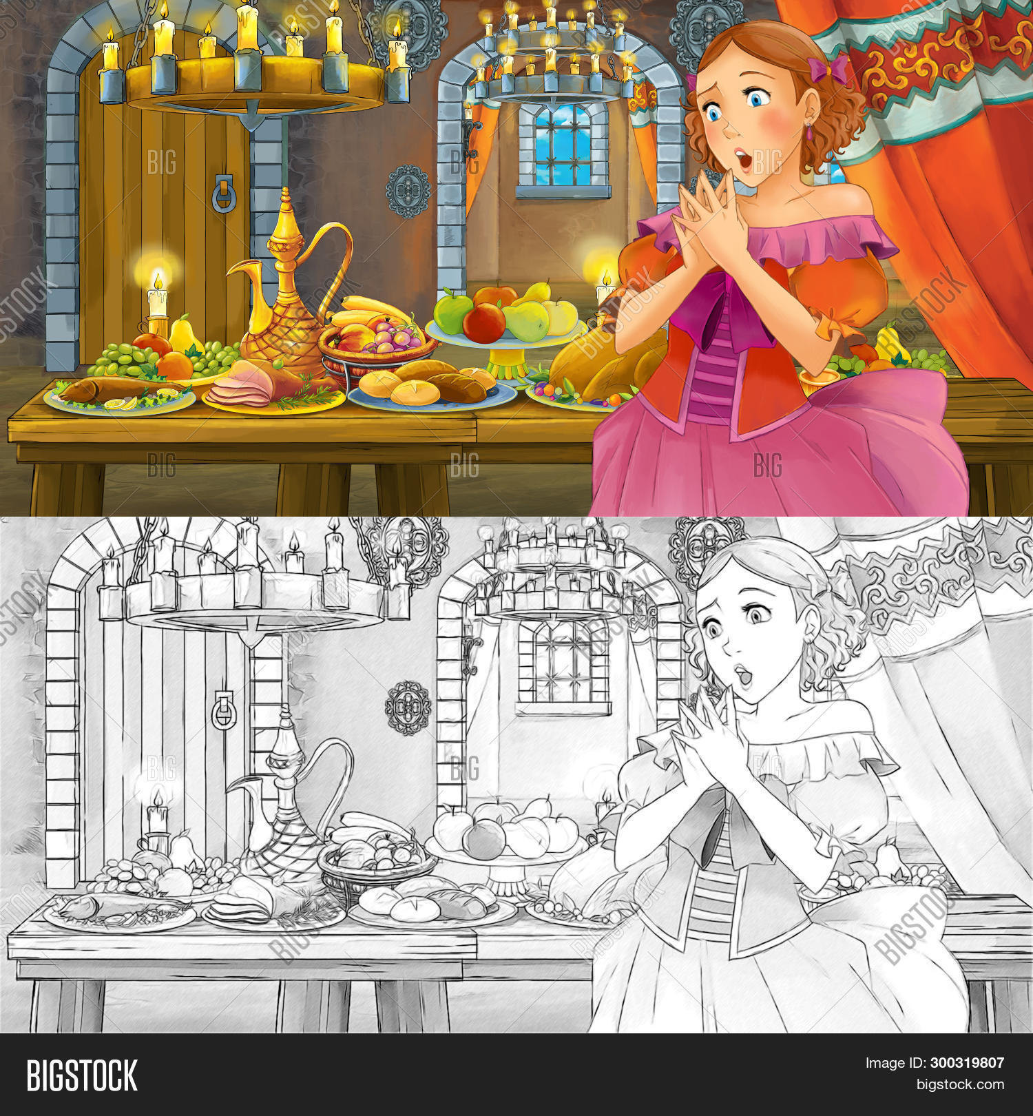 Imagen y foto Cartoon Fairy Tale (prueba gratis) | Bigstock