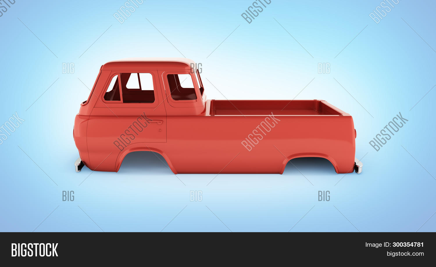 Body Van No Wheel Image & Photo (Free Trial) | Bigstock