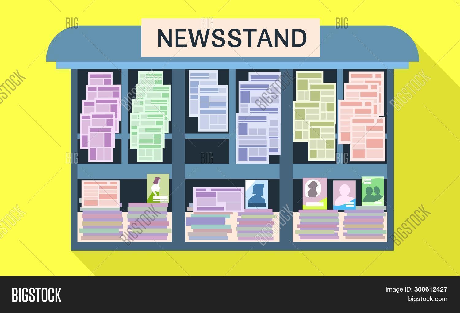 Street Newsstand Icon Image & Photo (Free Trial) | Bigstock