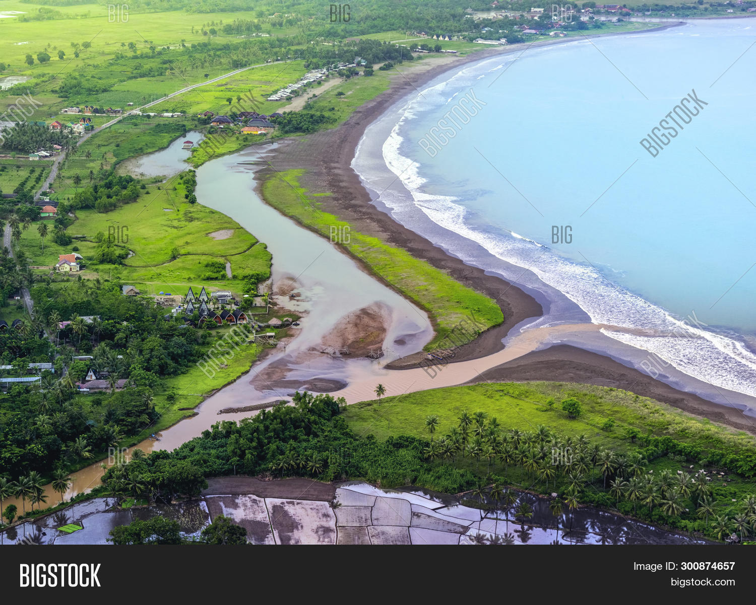 River Delta Meet Blue Image & Photo (Free Trial) | Bigstock