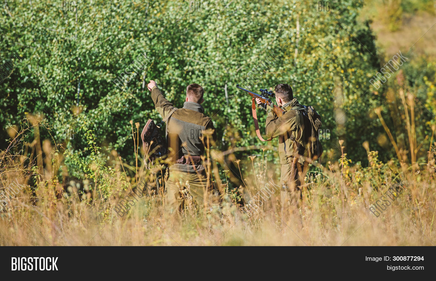 Hunters Friends Enjoy Image & Photo (Free Trial) | Bigstock