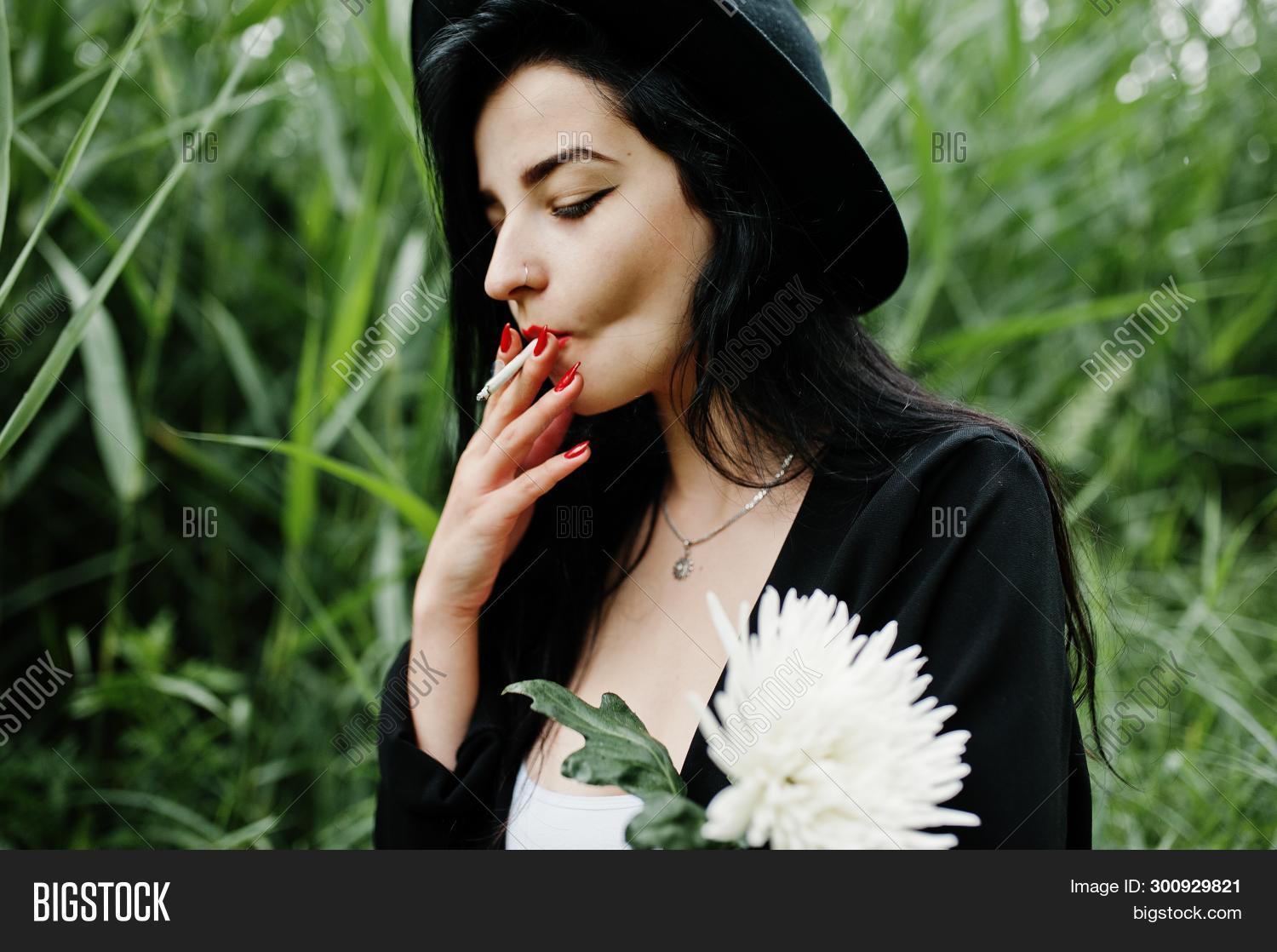 Sensual Smoker Girl Image & Photo (Free Trial) | Bigstock