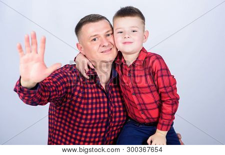 Little Boy Dad Man. Image & Photo (Free Trial) | Bigstock