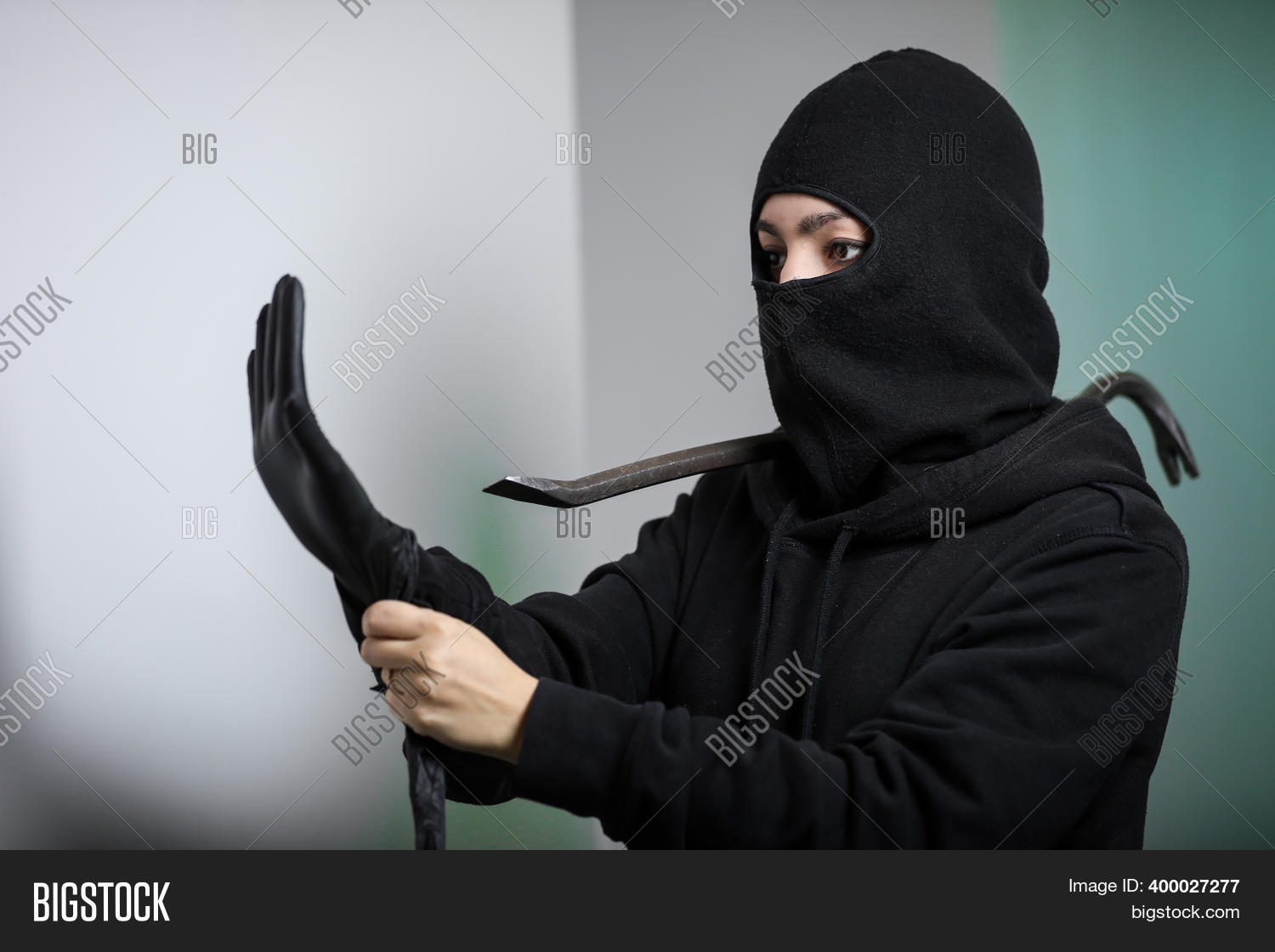 Thief Broke Into Image And Photo Free Trial Bigstock