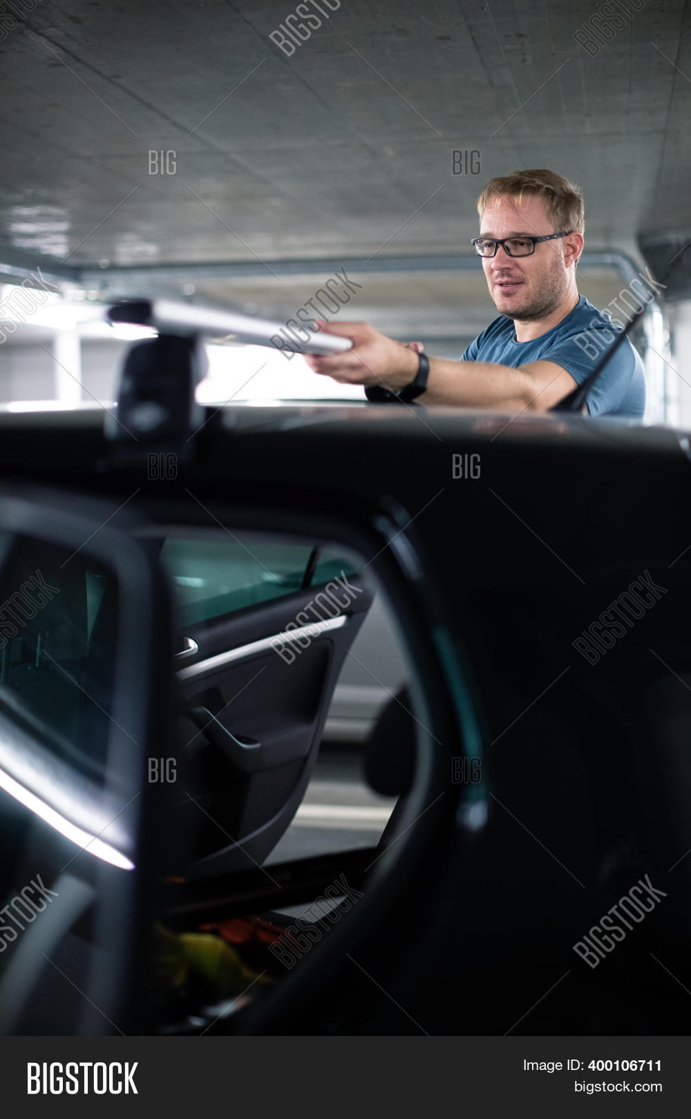 Handsome Young Driver Image & Photo (Free Trial) | Bigstock