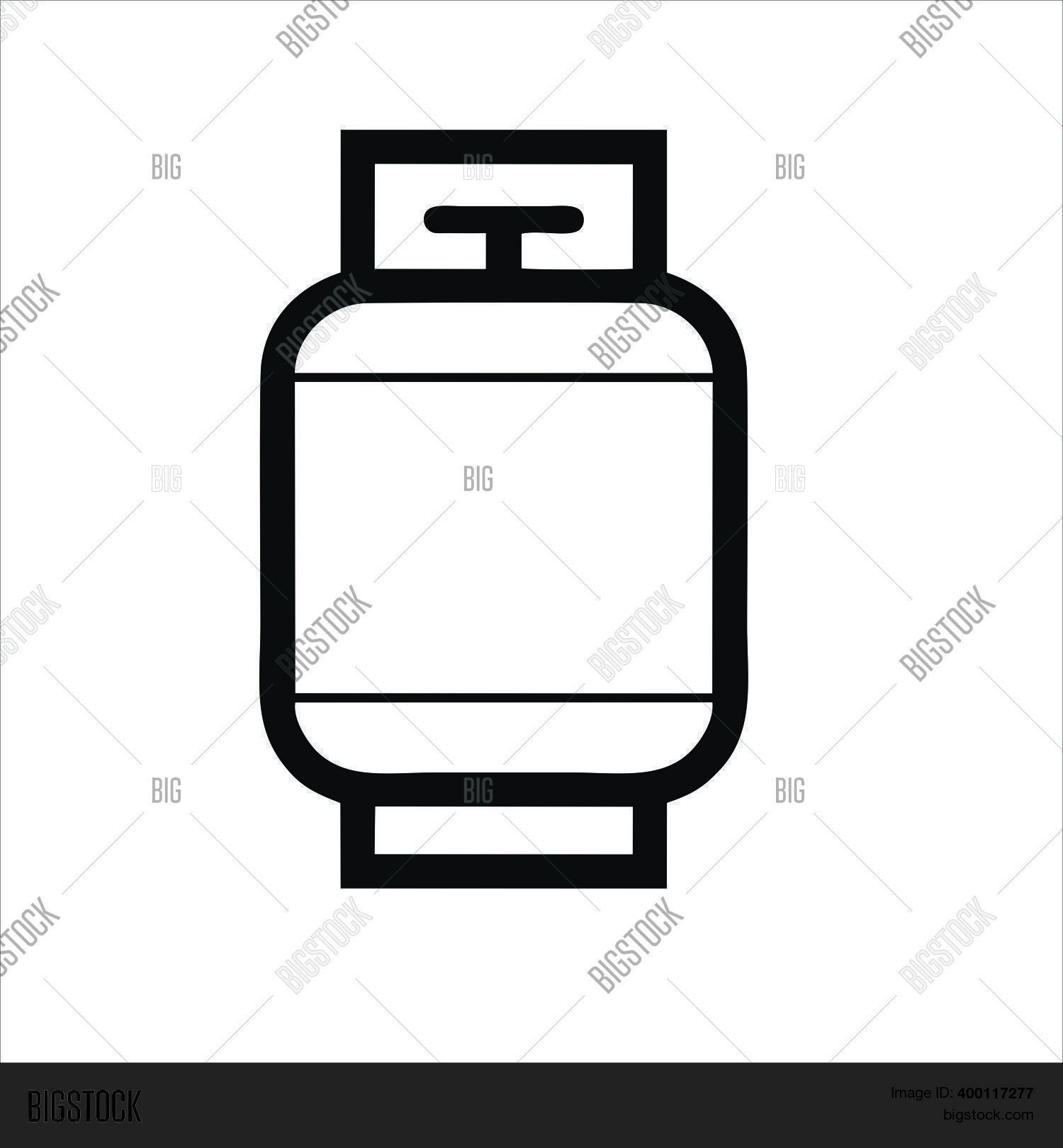 Propane Gas Cylinder Vector & Photo (Free Trial) | Bigstock