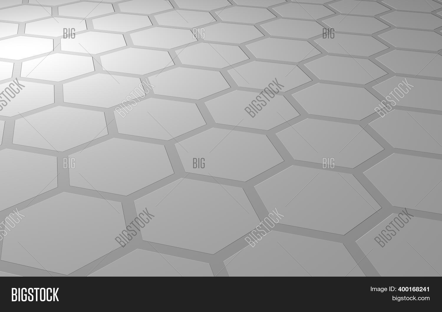 Honeycomb On Gray Image & Photo (Free Trial) | Bigstock
