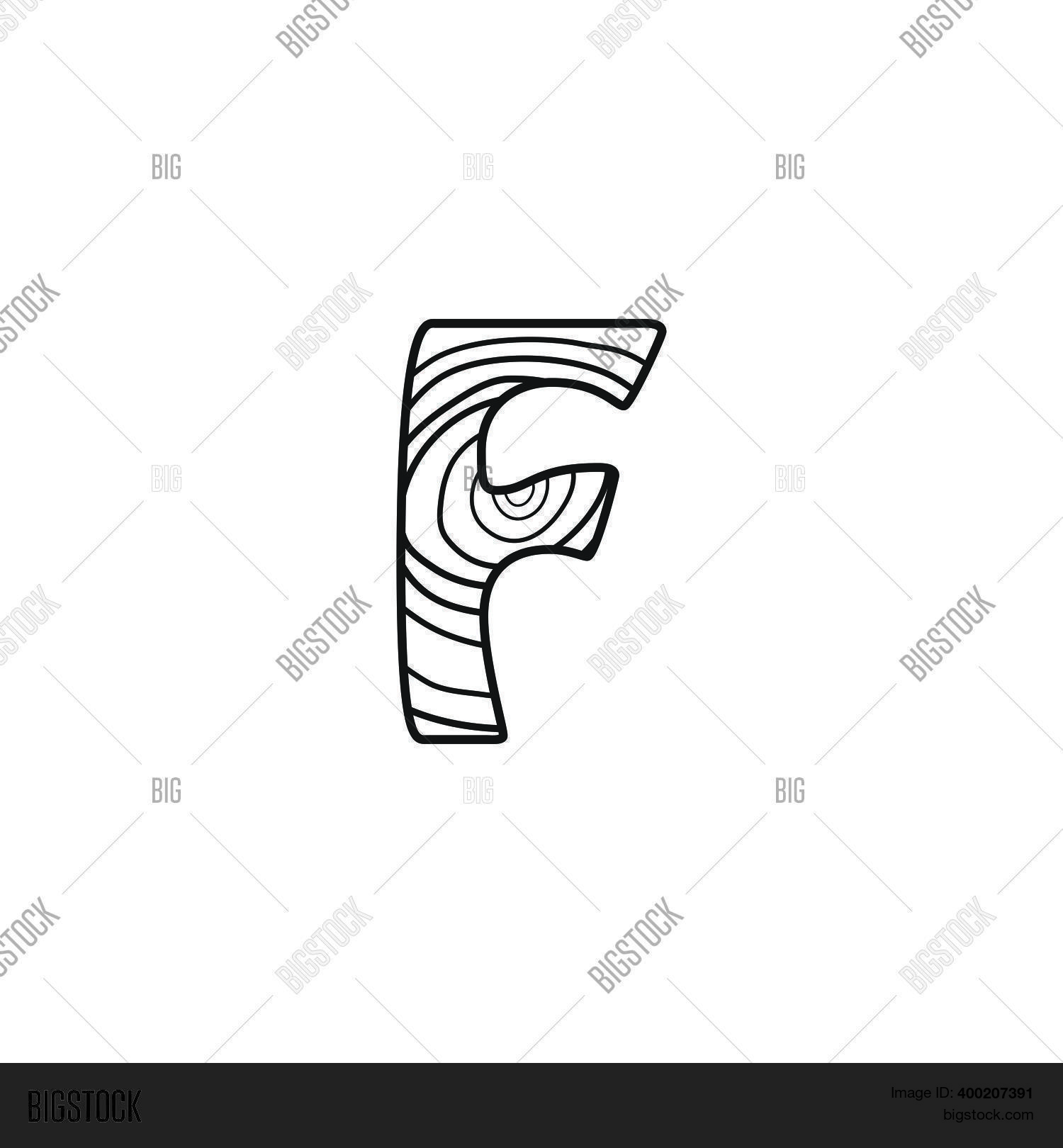 F Letter Wood Texture Vector & Photo (Free Trial) | Bigstock