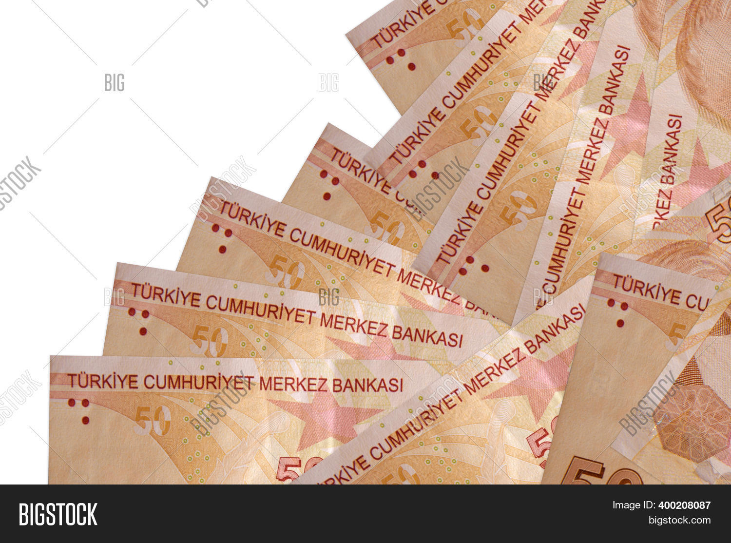 50 Turkish Liras Bills Image & Photo (Free Trial) | Bigstock