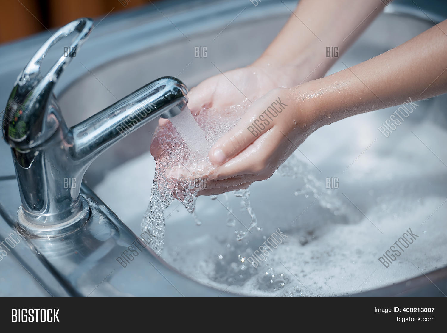 Little Child Washing Image & Photo (Free Trial) | Bigstock