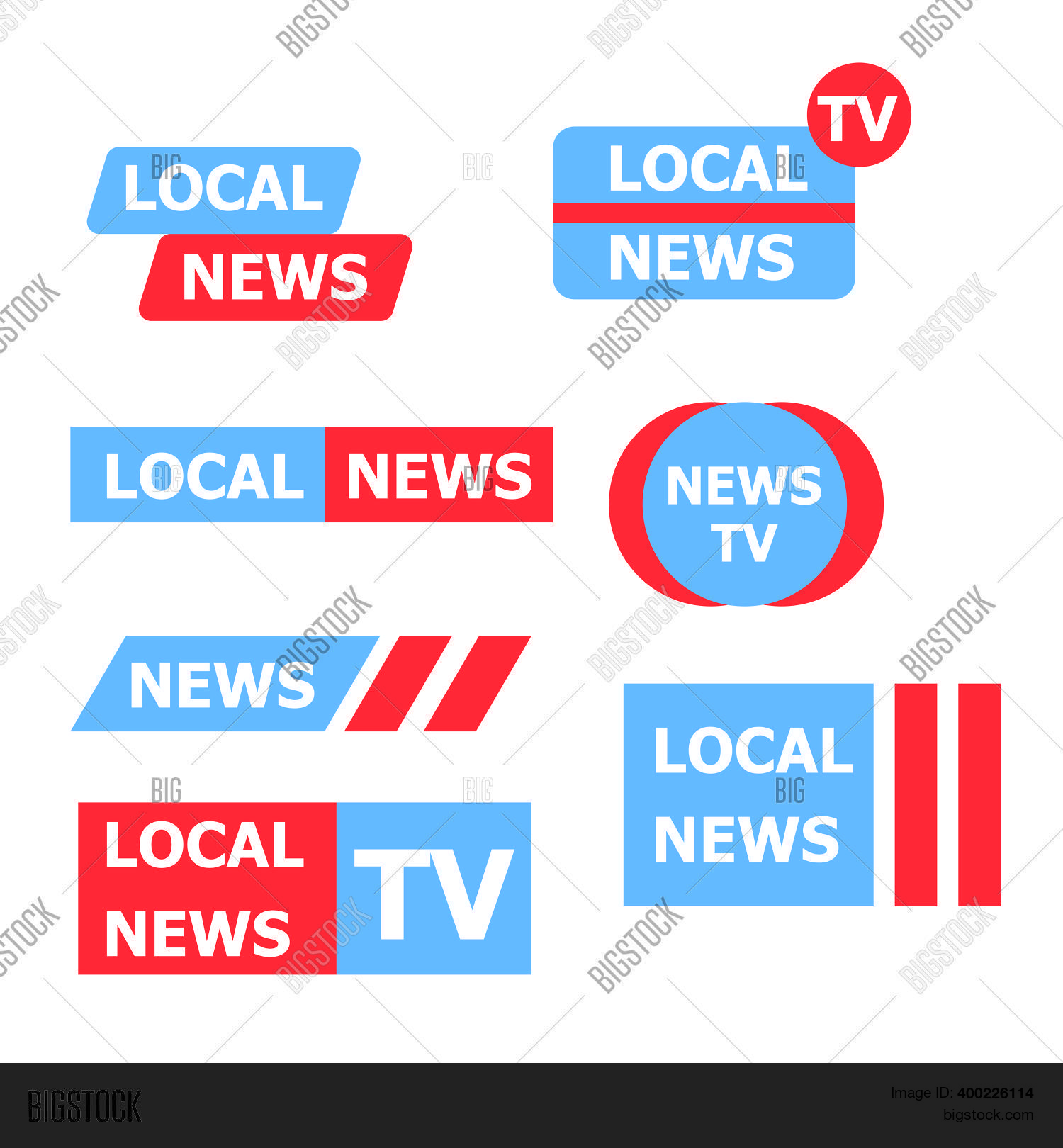 Local News Logo Vector & Photo (Free Trial) | Bigstock
