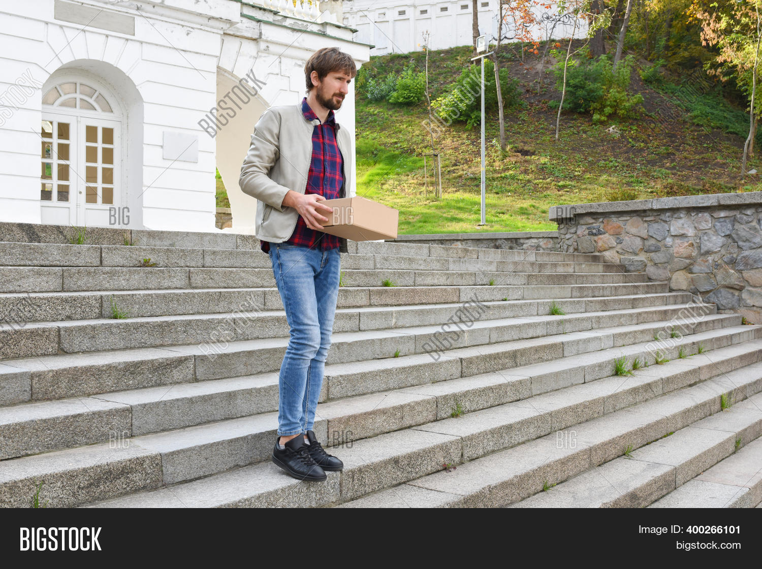 Office Worker Box Image & Photo (Free Trial) | Bigstock