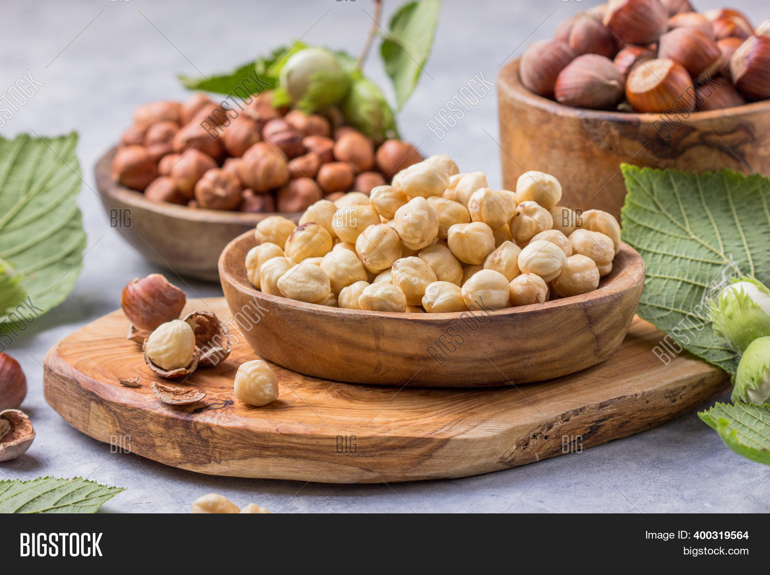 Hazelnuts Peeled Image & Photo (Free Trial) | Bigstock