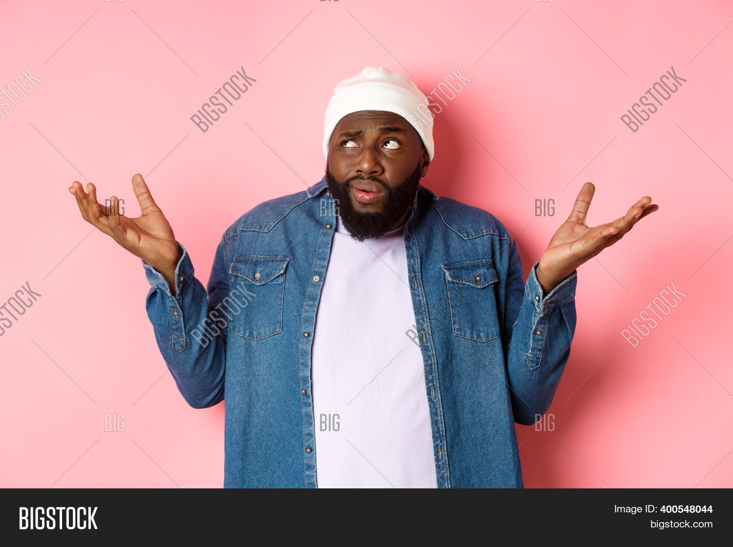 Confused African- Image & Photo (Free Trial) | Bigstock