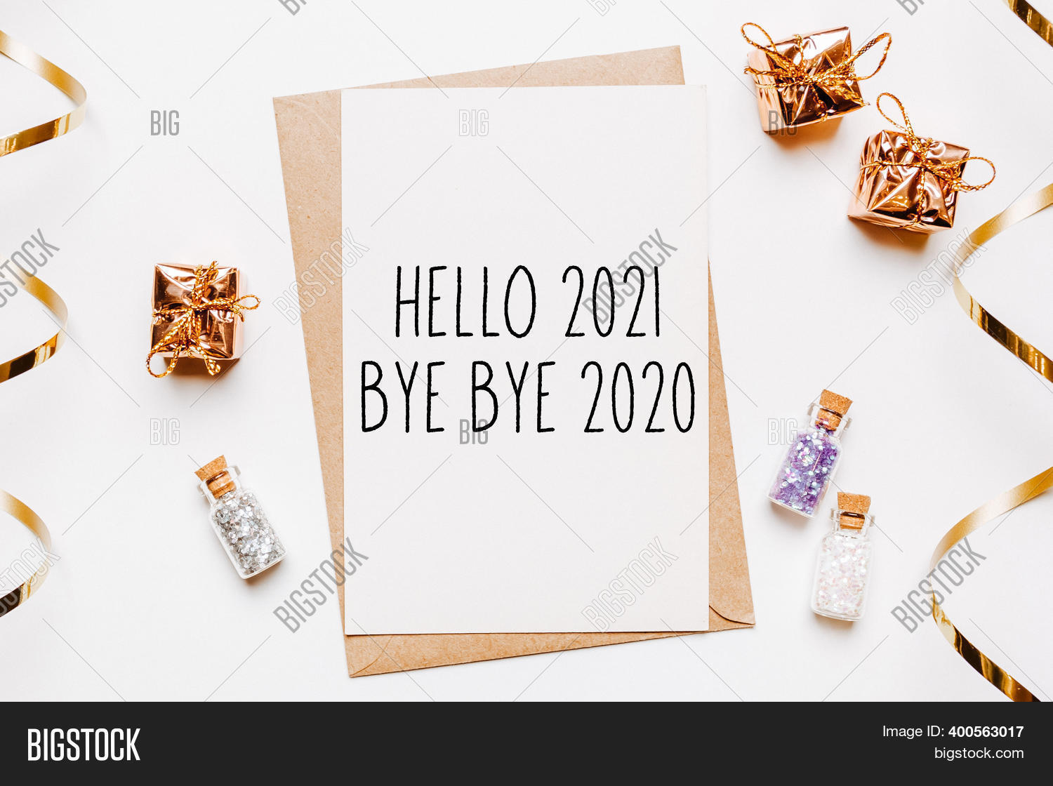 Hello 2021 Bye Bye Image & Photo (Free Trial) | Bigstock