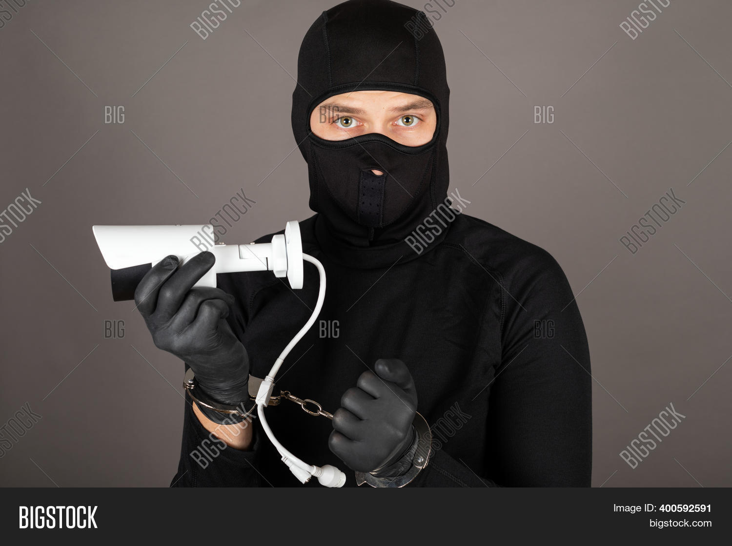 Picture Thief Wearing Image & Photo (Free Trial) | Bigstock
