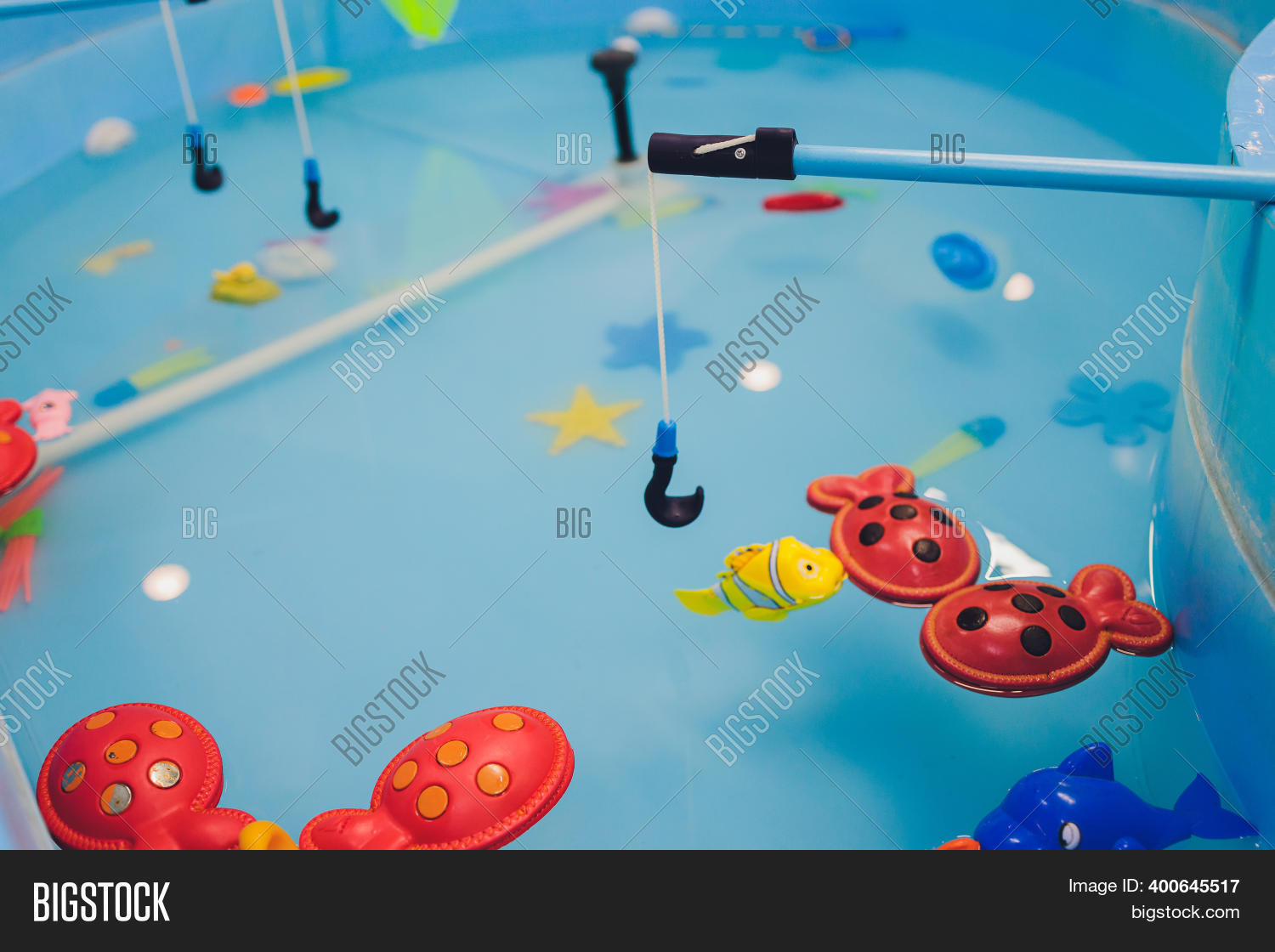Fishing Paddling Pool Image & Photo (Free Trial) | Bigstock