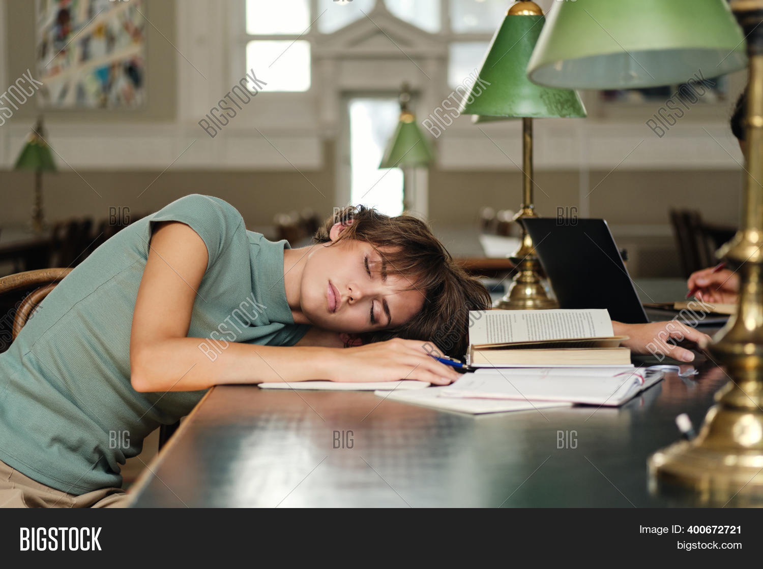 Young Tired Female Image & Photo (Free Trial) | Bigstock