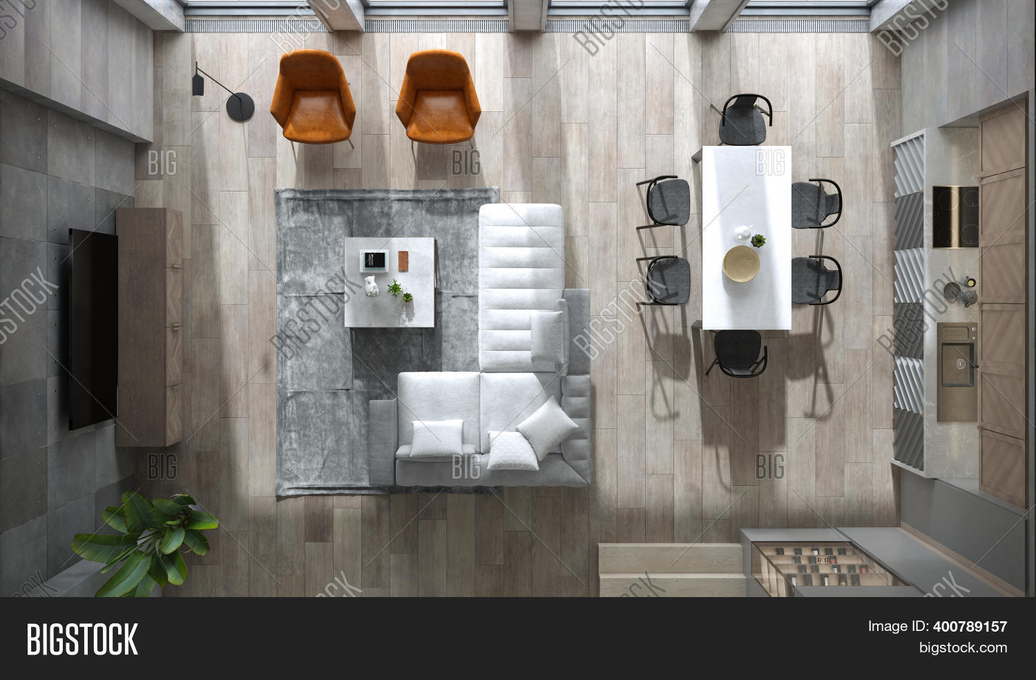 Top View Minimalist Image & Photo (Free Trial) | Bigstock