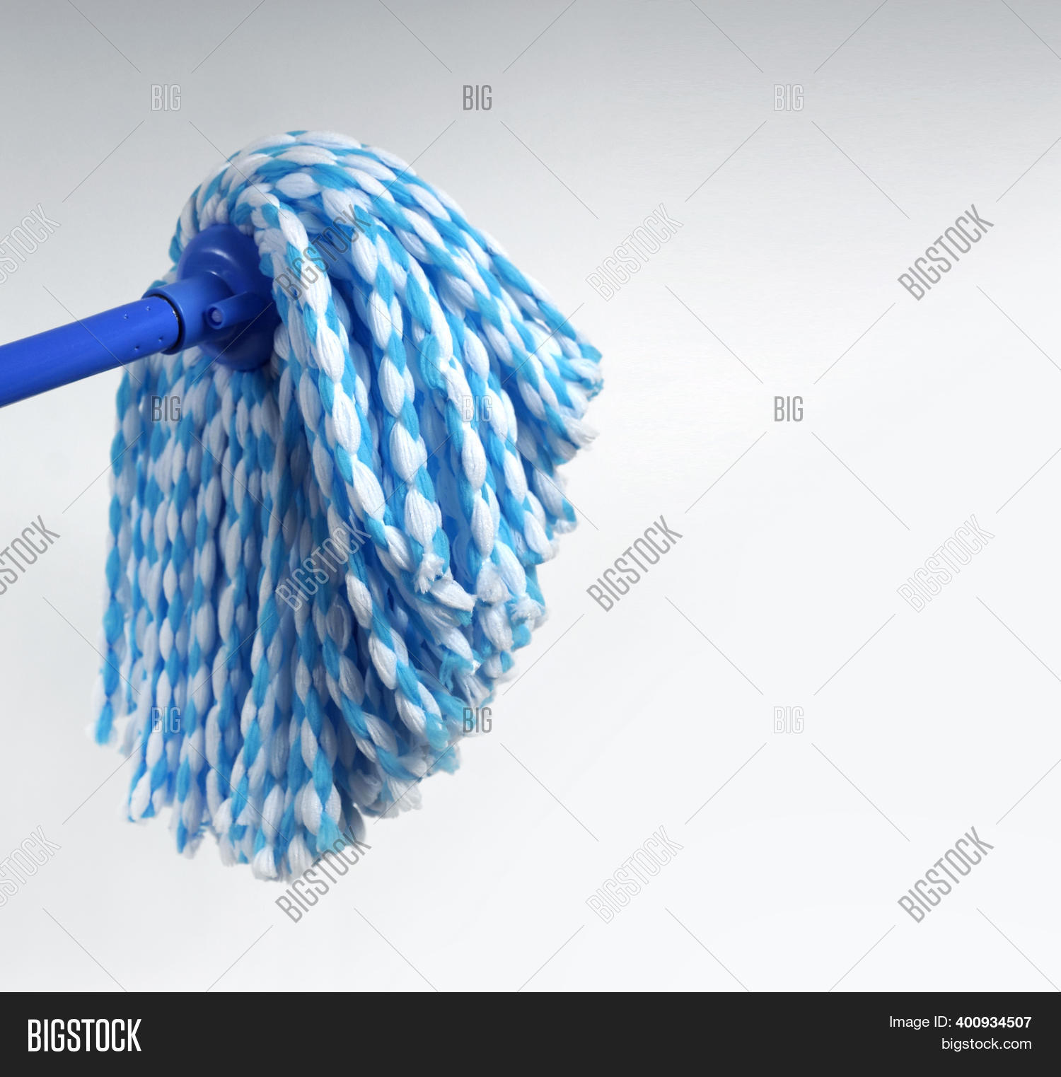 Rope Mop Blue. Image & Photo (Free Trial) | Bigstock