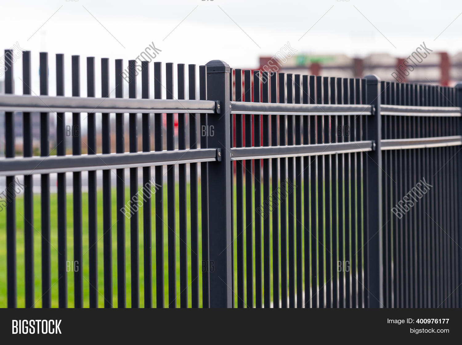 Iron Black Fence Metal Image & Photo (Free Trial) | Bigstock