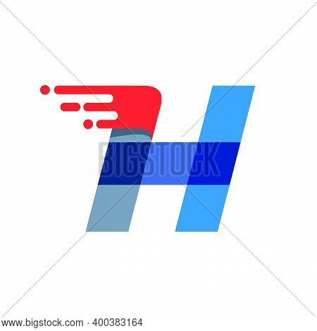 Letter H Fast Speed Vector & Photo (Free Trial) | Bigstock