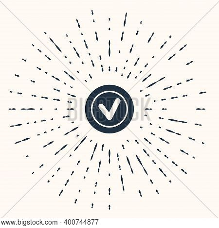 Grey Check Mark Round Vector & Photo (Free Trial) | Bigstock