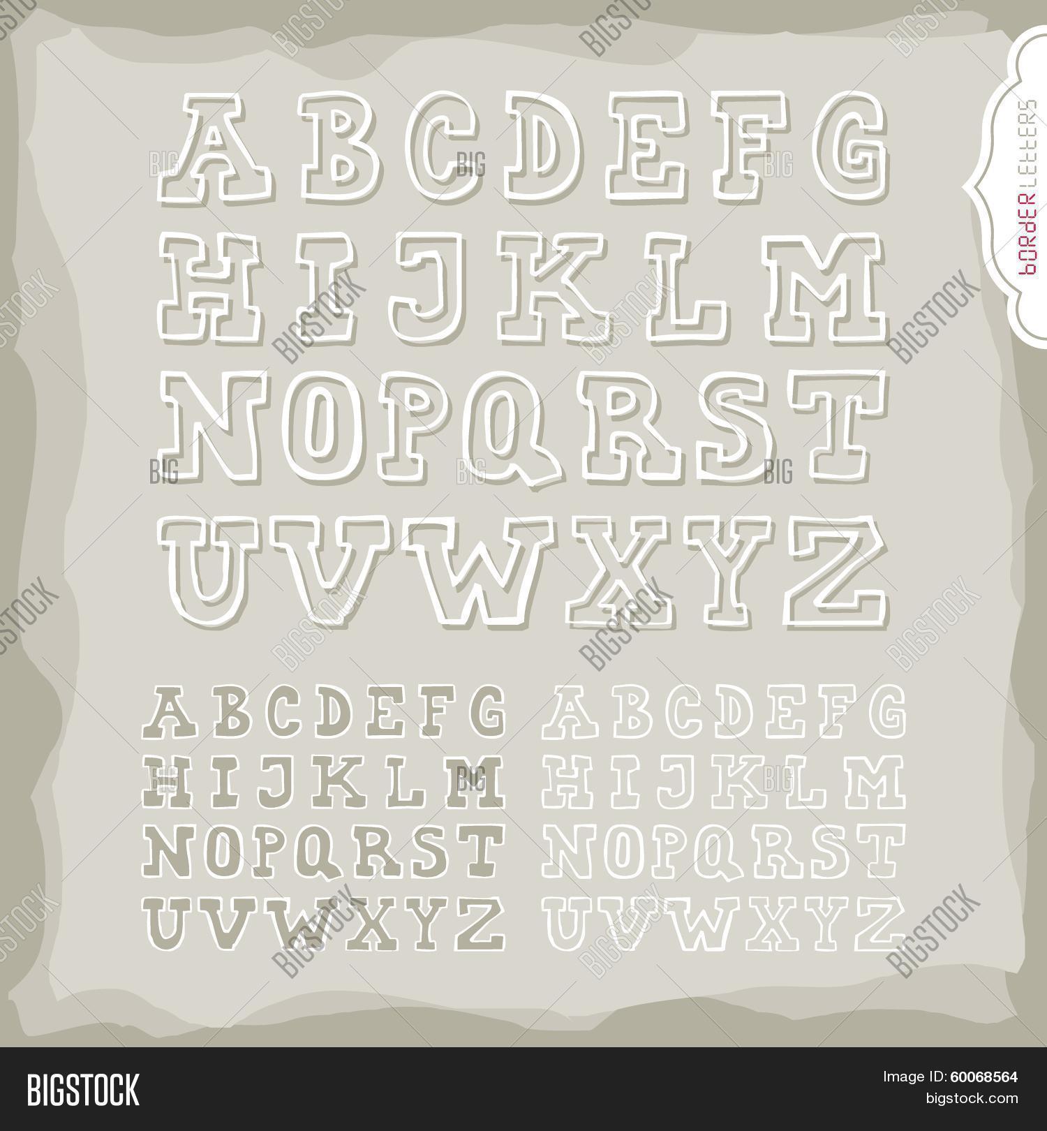 White Border Latin Vector & Photo (Free Trial) | Bigstock