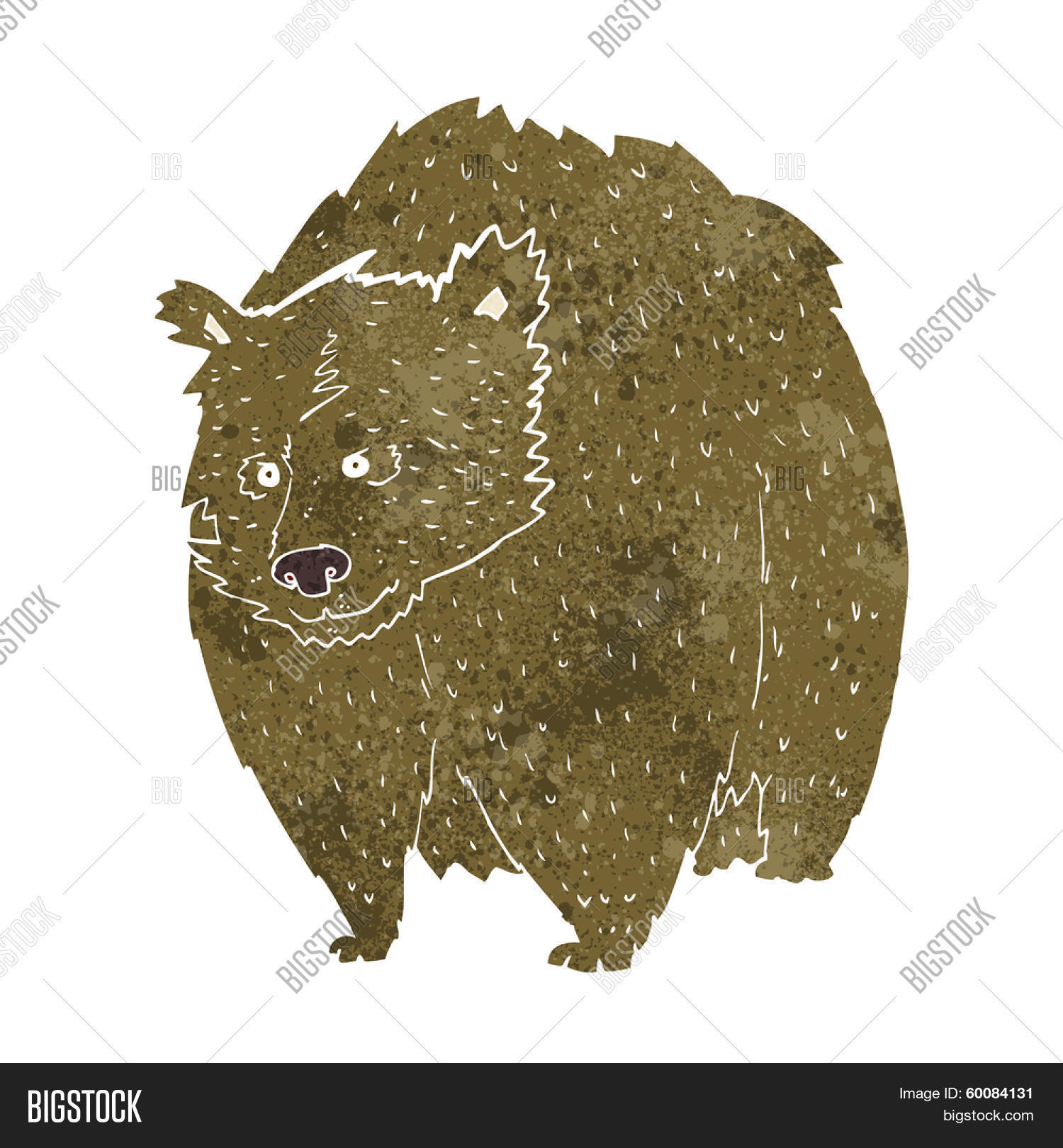 Huge Bear Cartoon Vector & Photo (Free Trial) | Bigstock