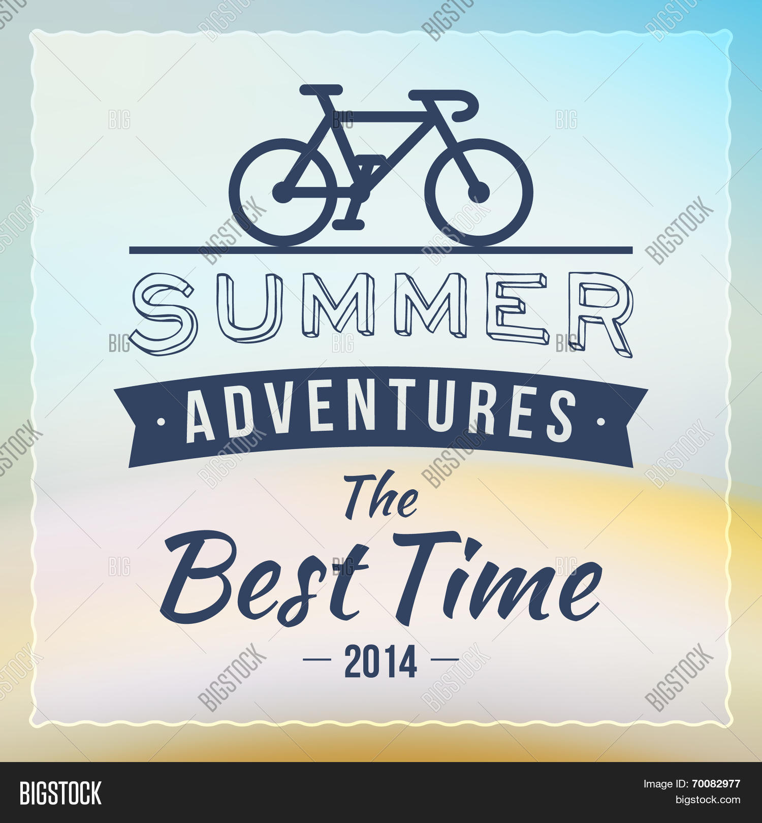 Retro Summer Holidays Vector & Photo (Free Trial) | Bigstock