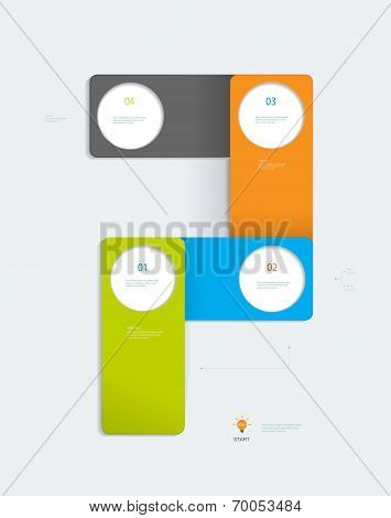 Simple Infographic Vector & Photo (Free Trial) | Bigstock