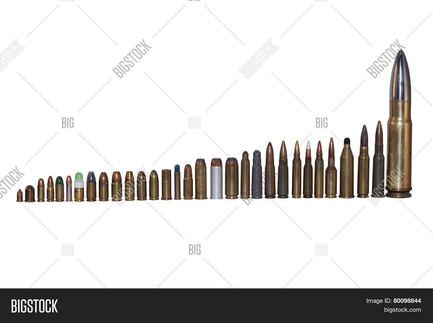 Various Types Calibers Image & Photo (Free Trial) | Bigstock