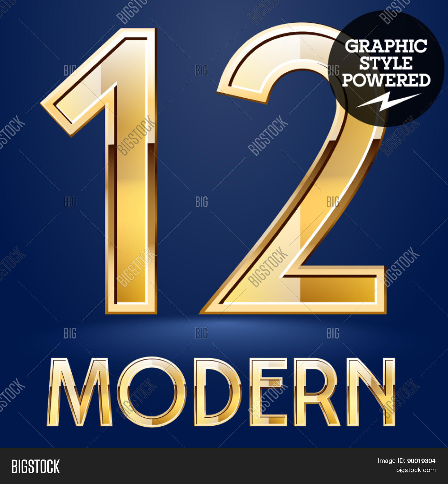 Vector Set Modern Vector & Photo (Free Trial) | Bigstock