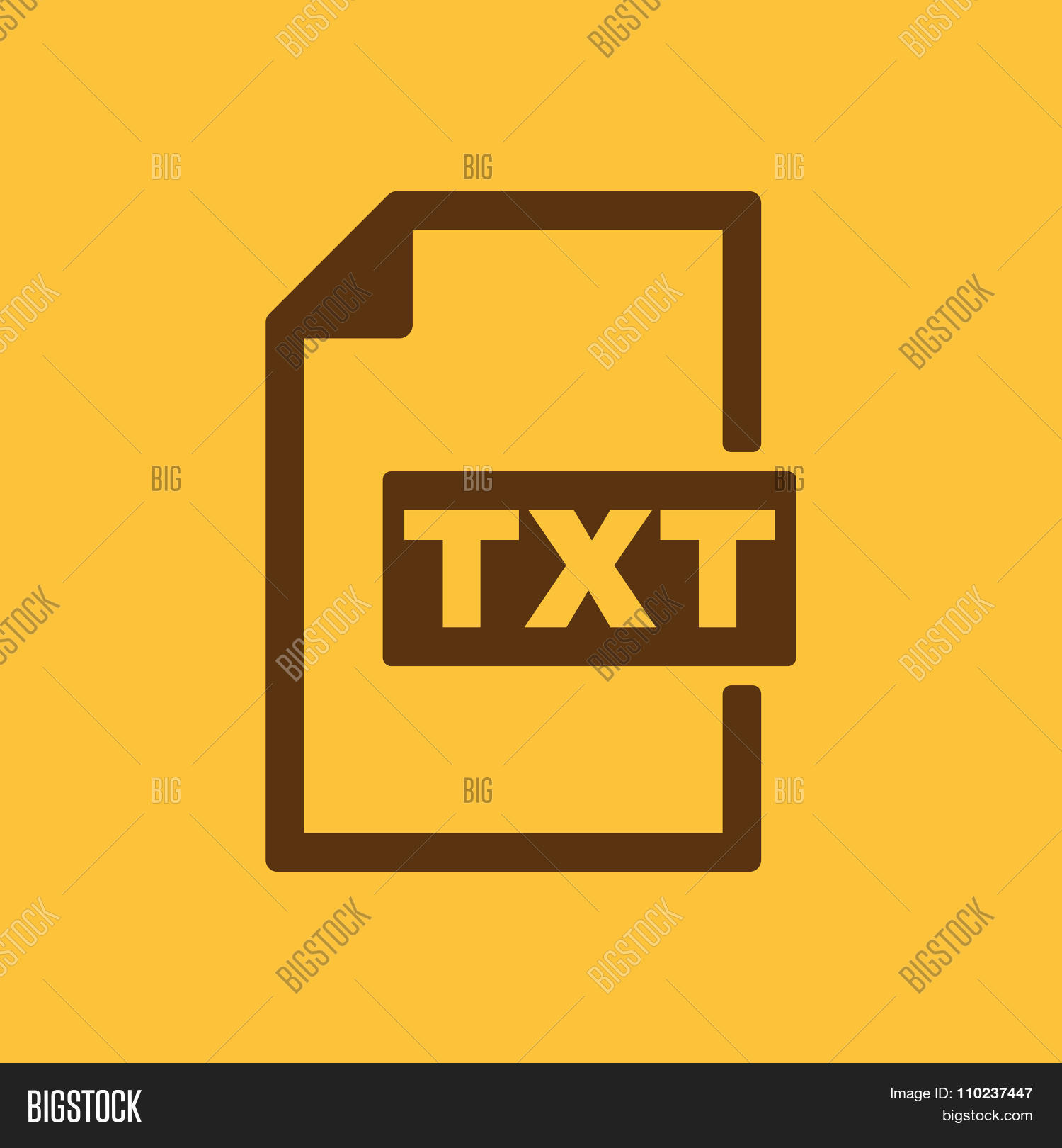 TXT Icon. Text File Vector & Photo (Free Trial) | Bigstock