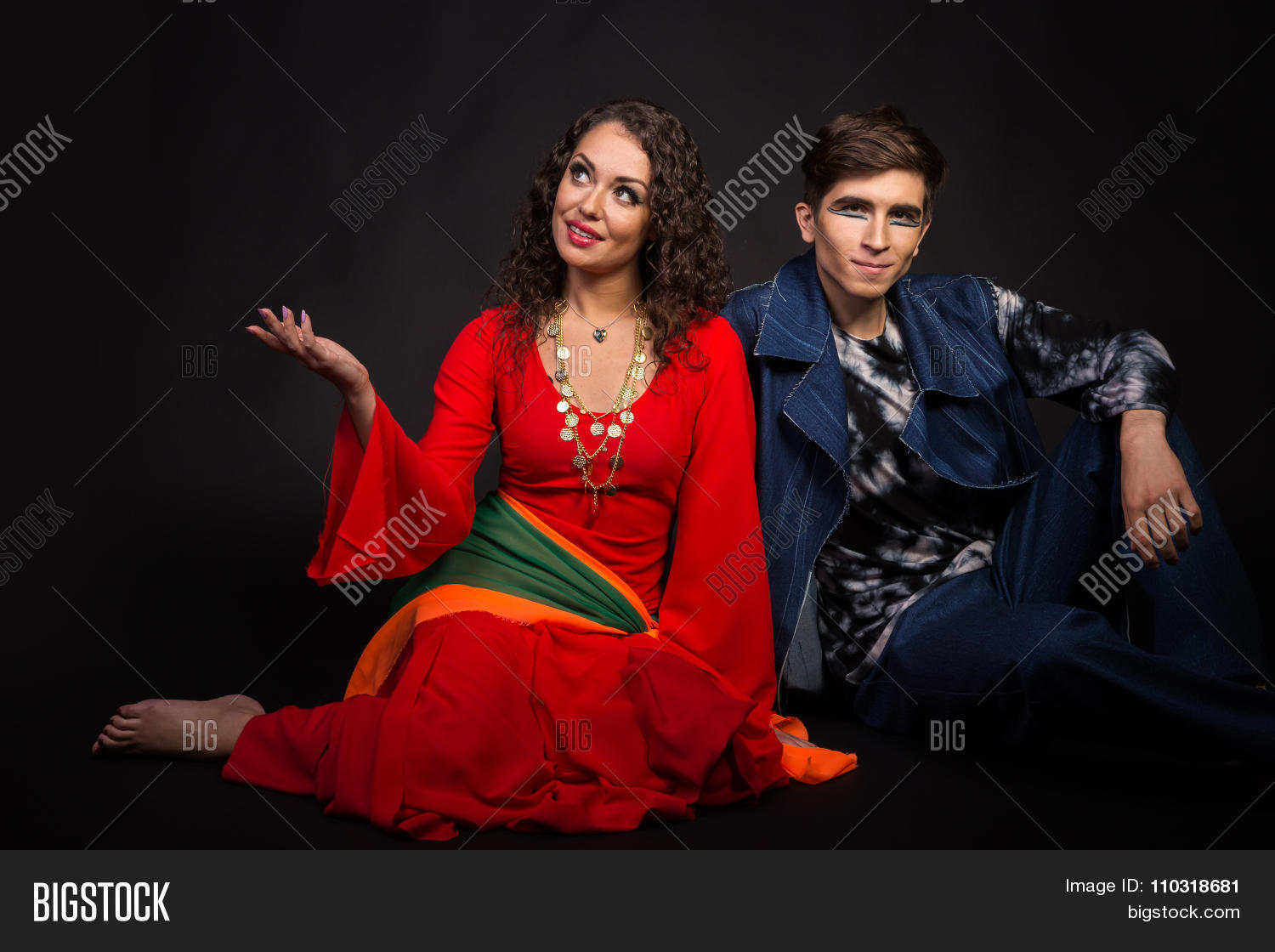 Two Actors Posing On Image & Photo (Free Trial) | Bigstock