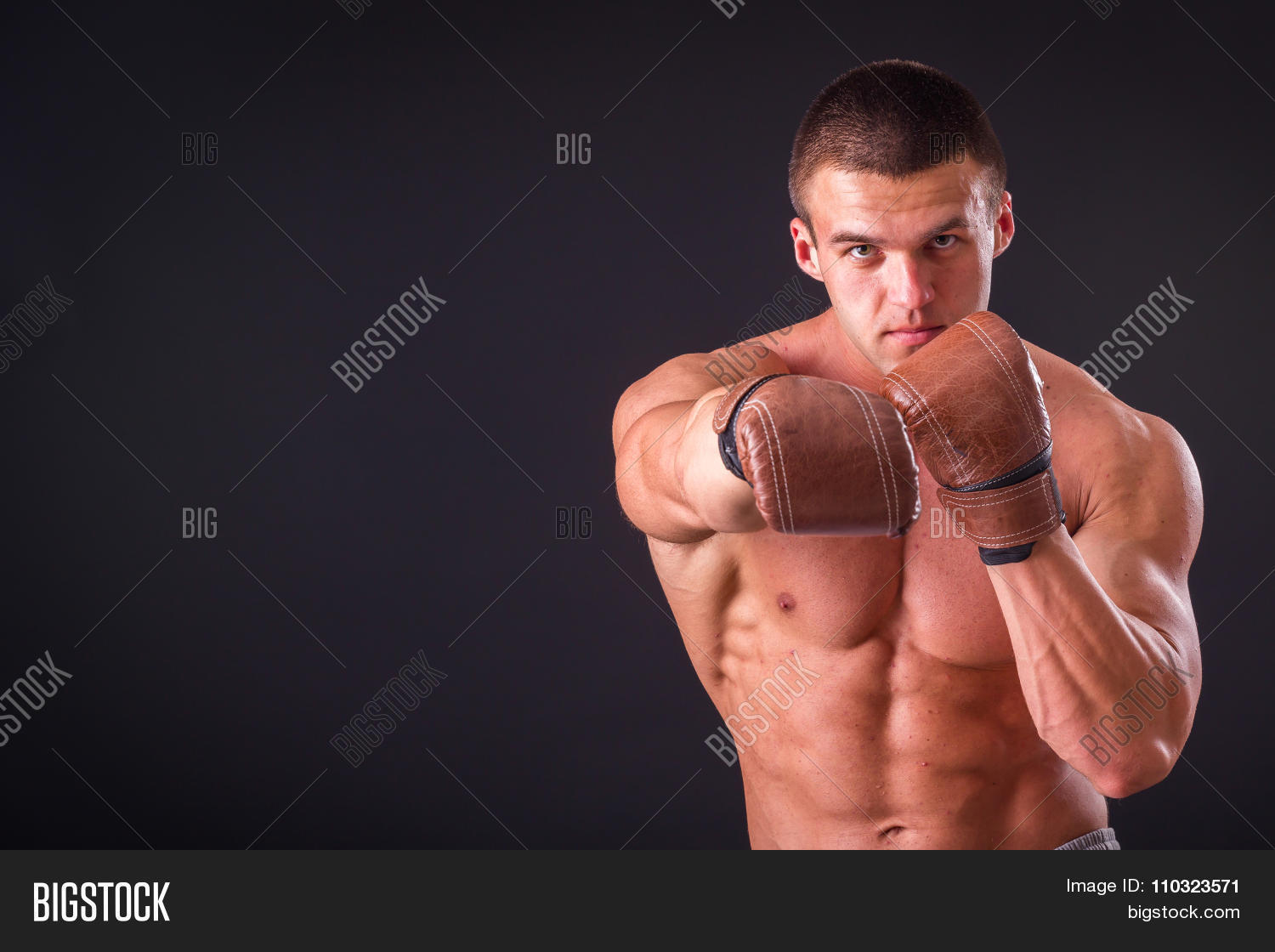 Man Boxing Gloves. Image & Photo (Free Trial) | Bigstock