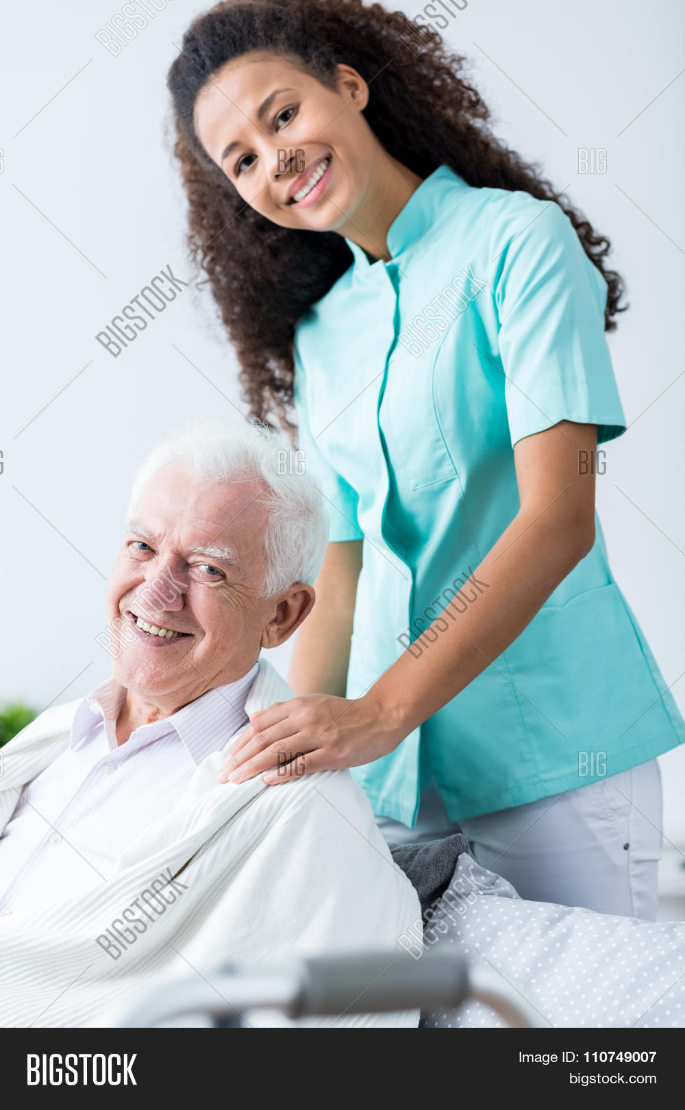 Older Man His Carer Image & Photo (Free Trial) | Bigstock